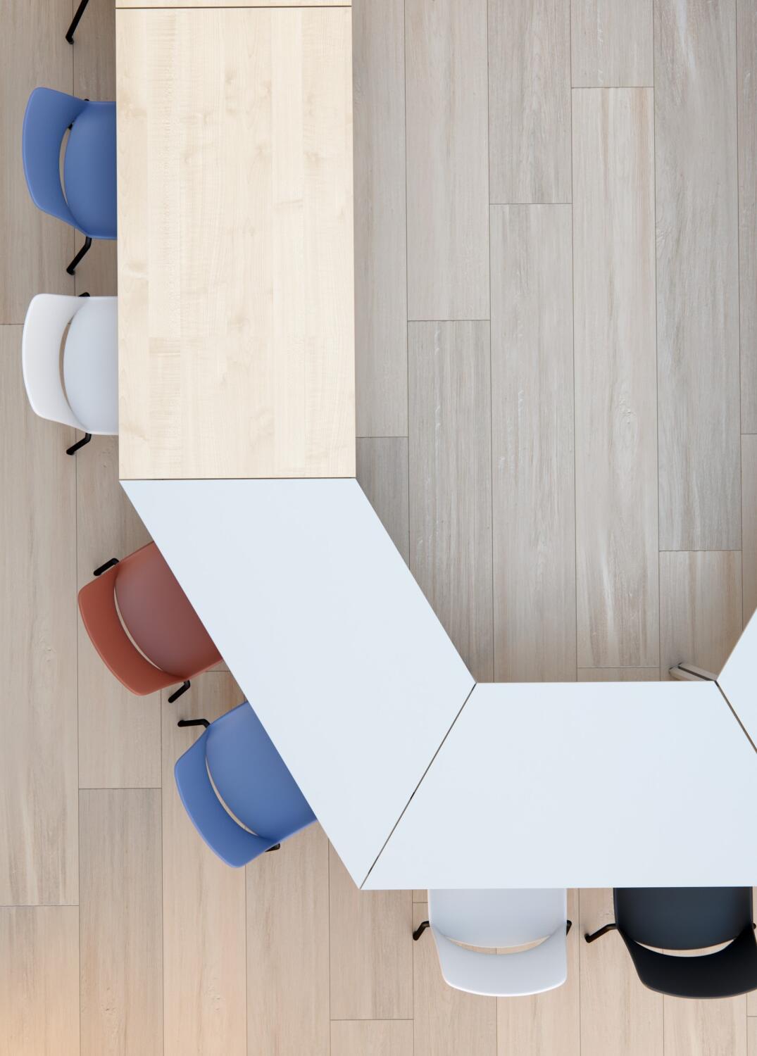 Elite Kiro Sled Open Back Chair With Plastic Shell - Office Furniture ...