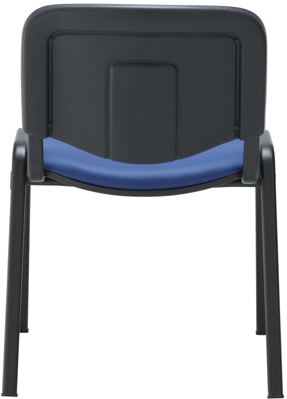 TC Club Black Frame PU Chair - Office Furniture Direct