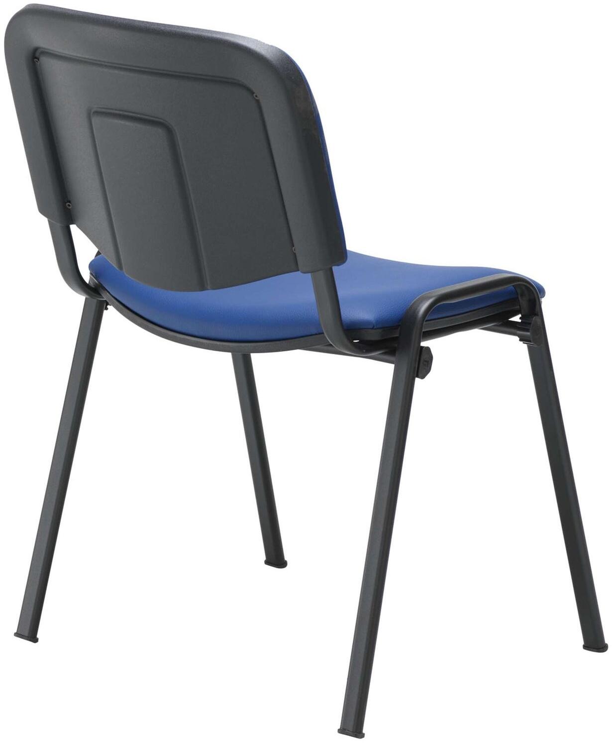 TC Club Black Frame PU Chair - Office Furniture Direct
