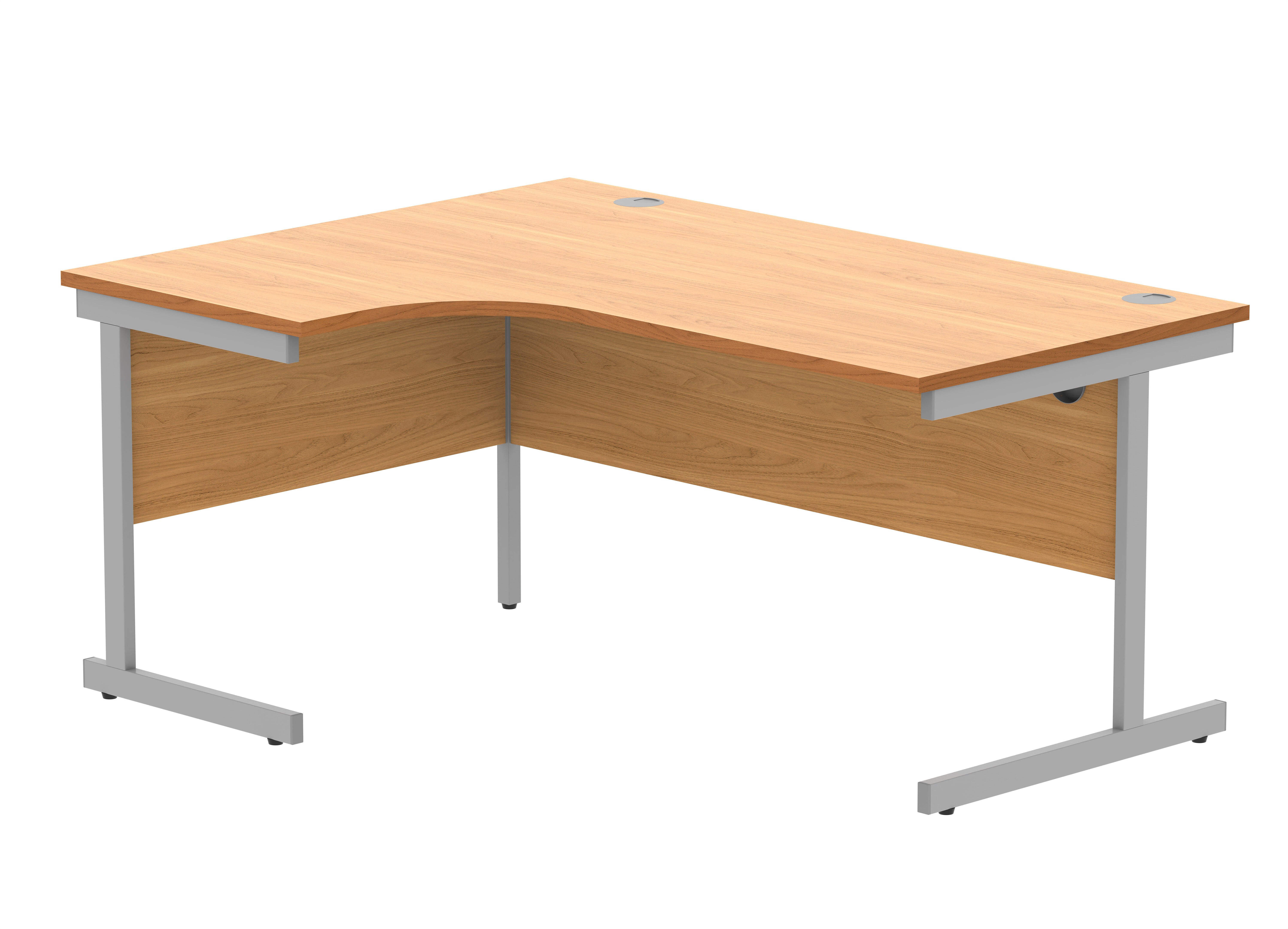 Gala Corner Desk 1600mm x 1200mm with Cantilever Frame - Office ...