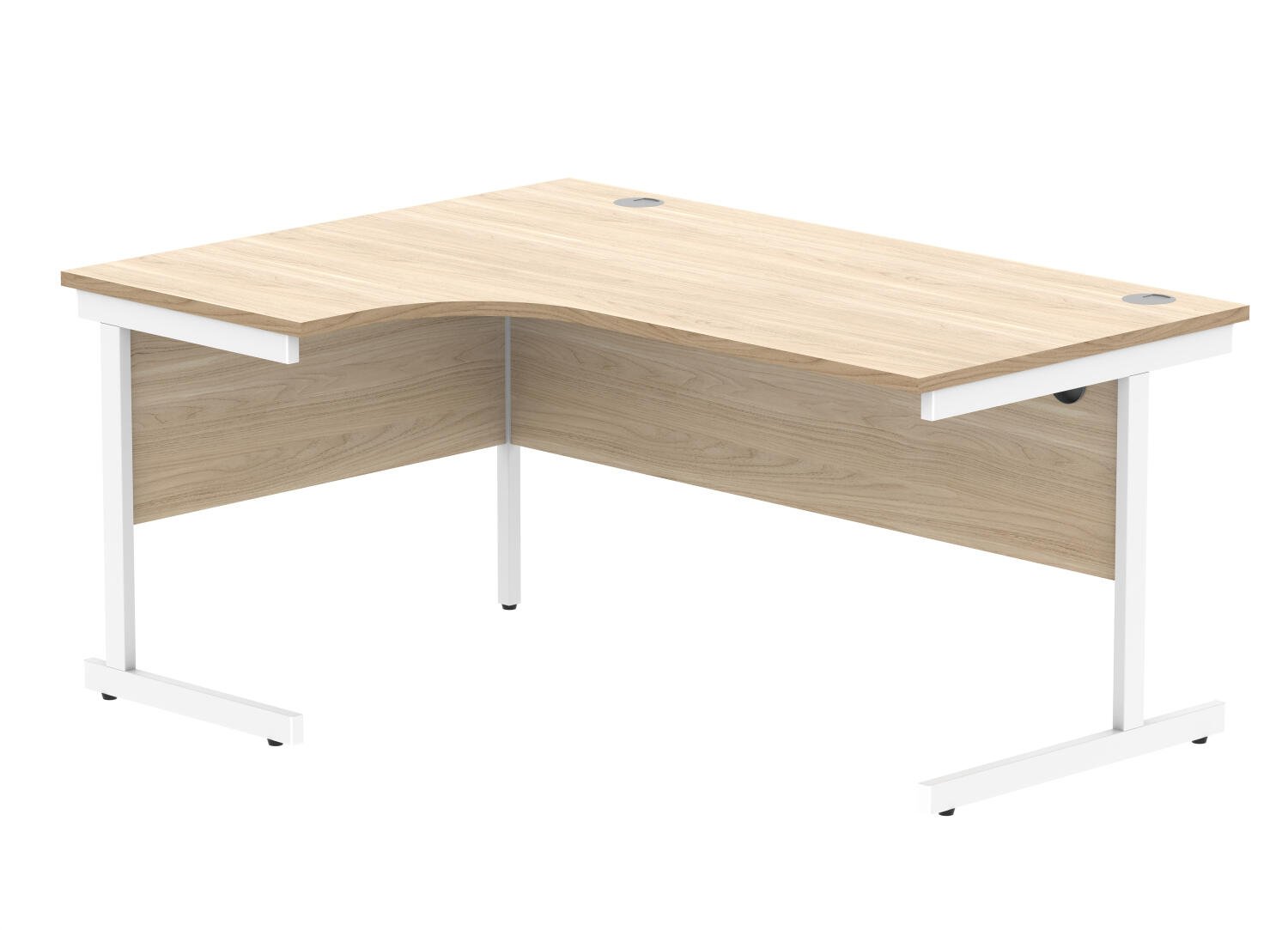 Gala Corner Desk 1600mm x 1200mm with Cantilever Frame - Office ...