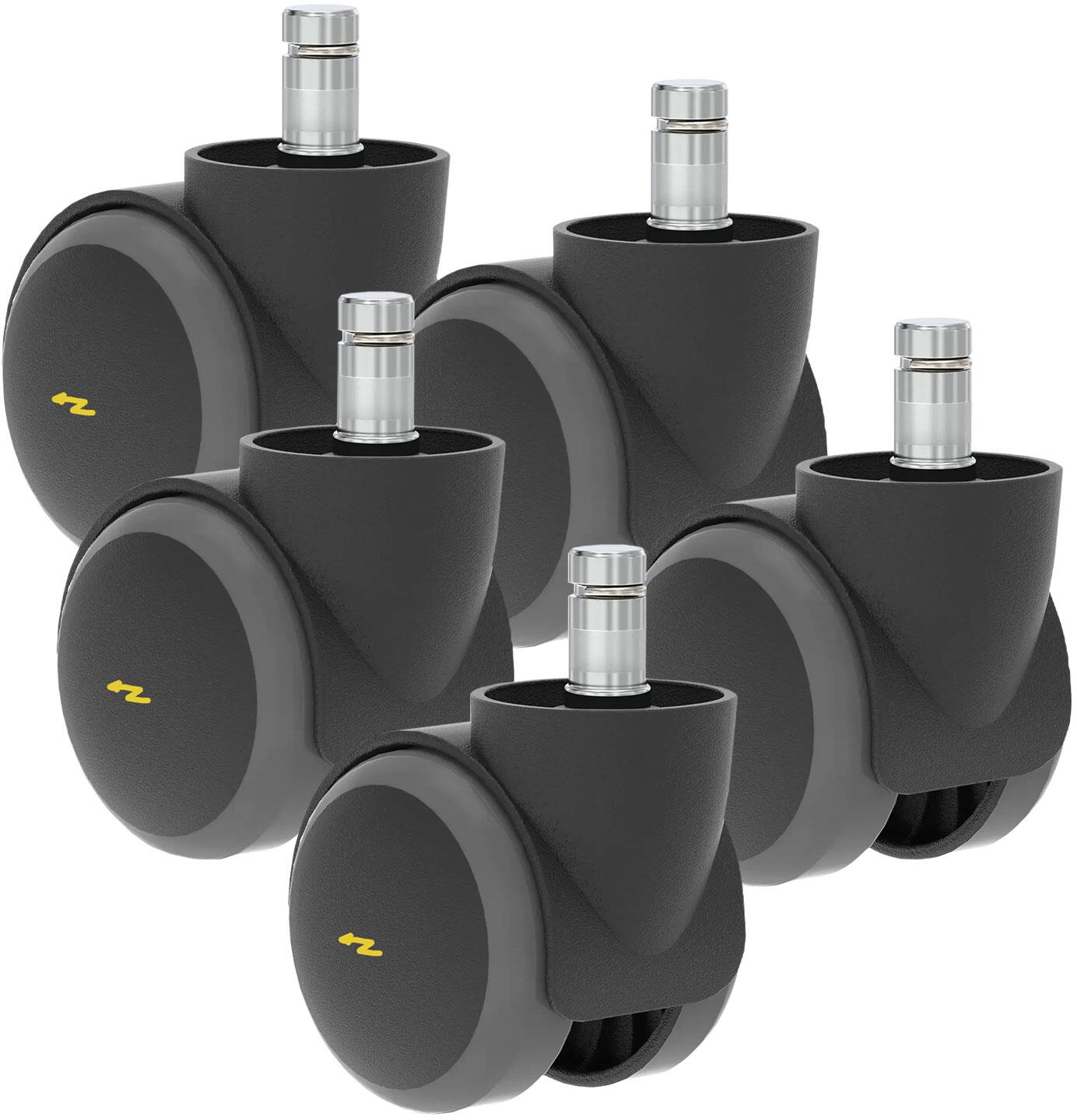 Dynamic Antistatic ESD Castors - Pack of 5 - Office Furniture Direct