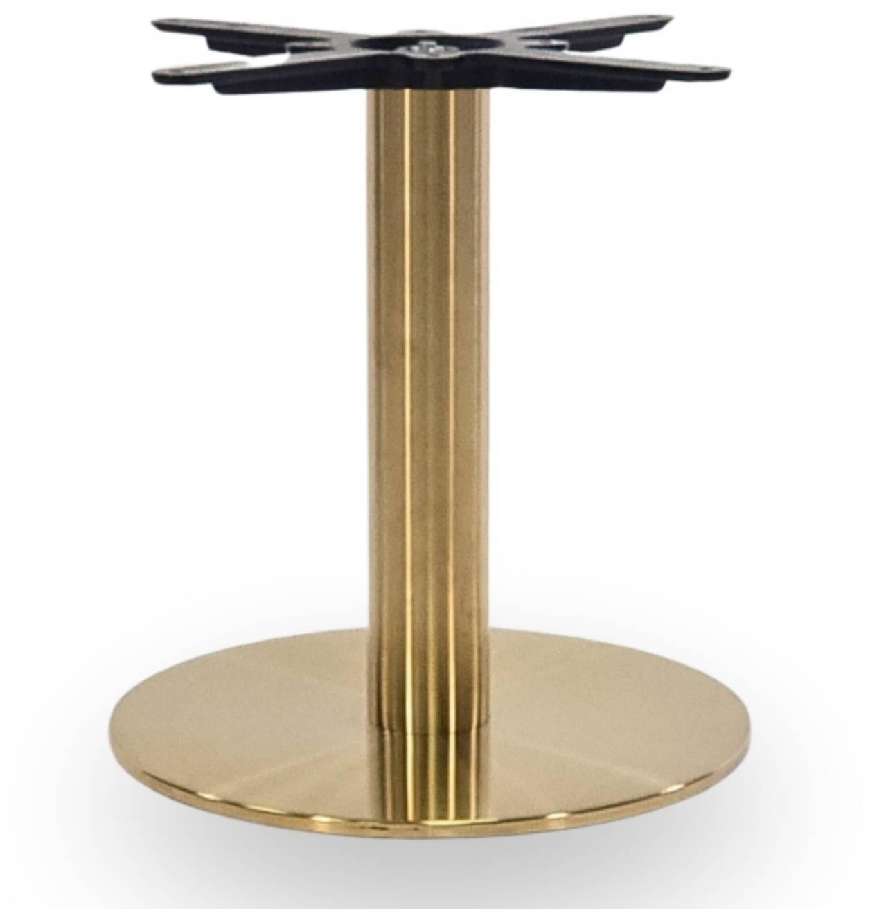 Tabilo Champagne Gold Small Round Coffee Table Base - (h) 480mm ...