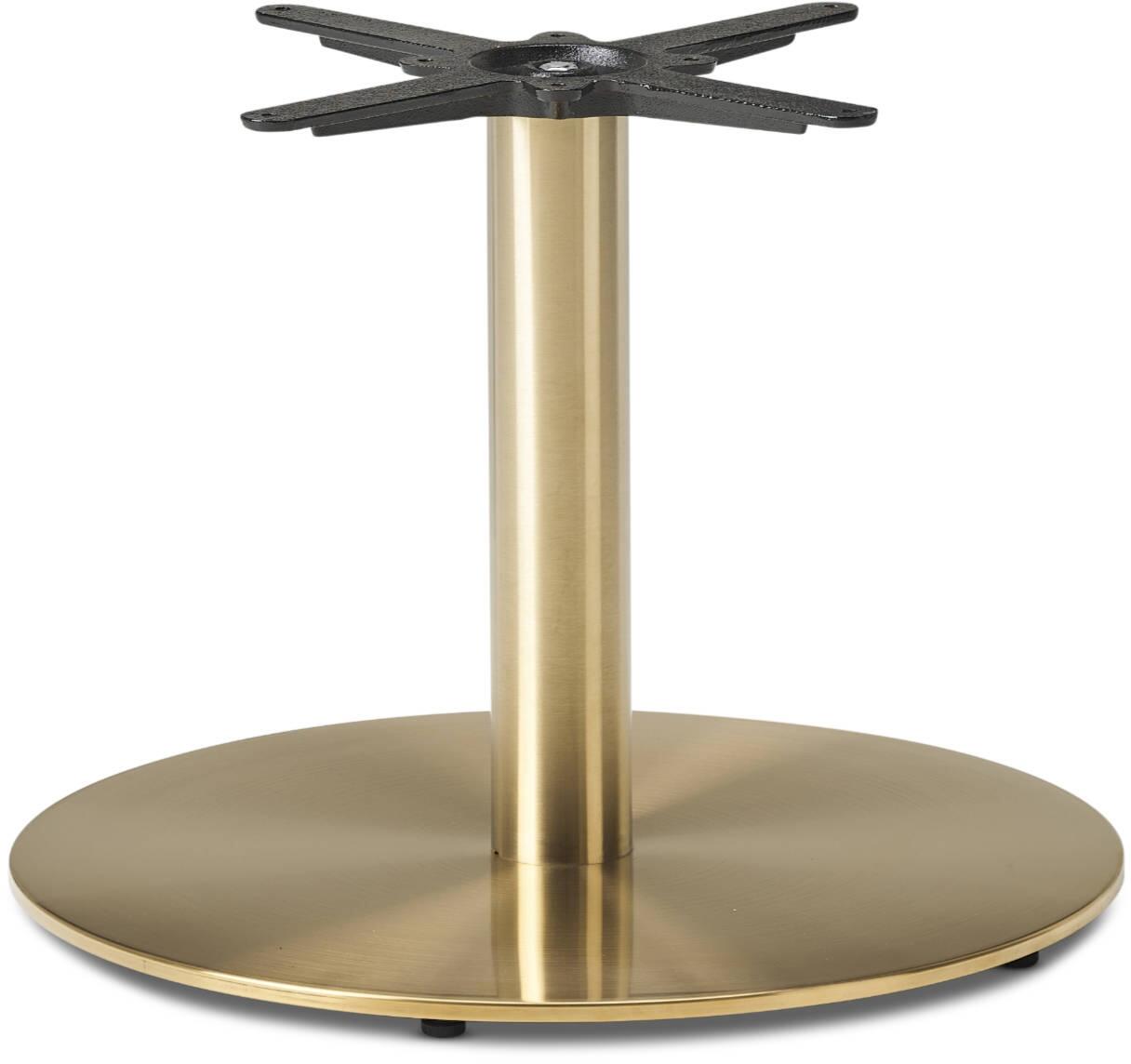 Tabilo Champagne Gold Large Round Coffee Table Base - (h) 480mm ...