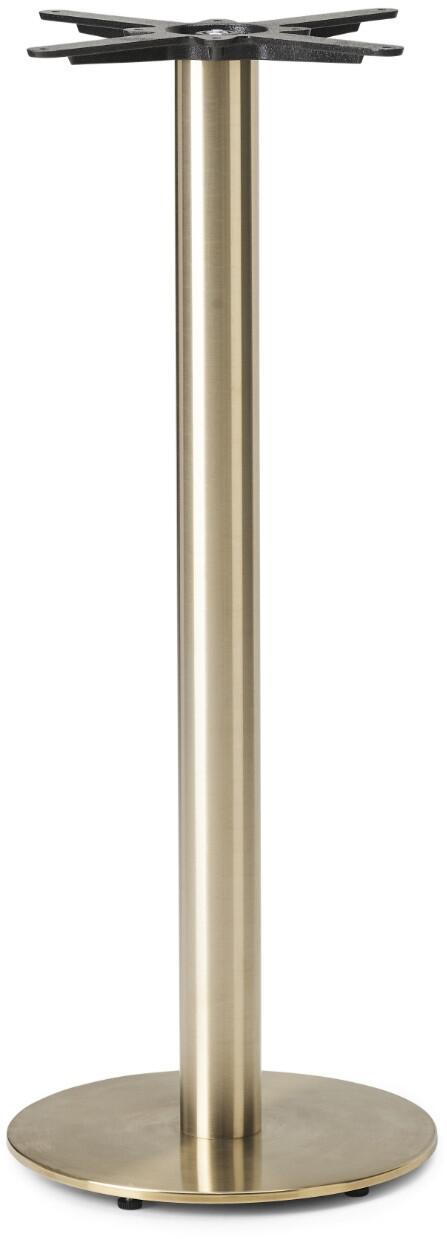 Tabilo Champagne Gold Medium Round Poseur Table Base - (h) 1050mm ...