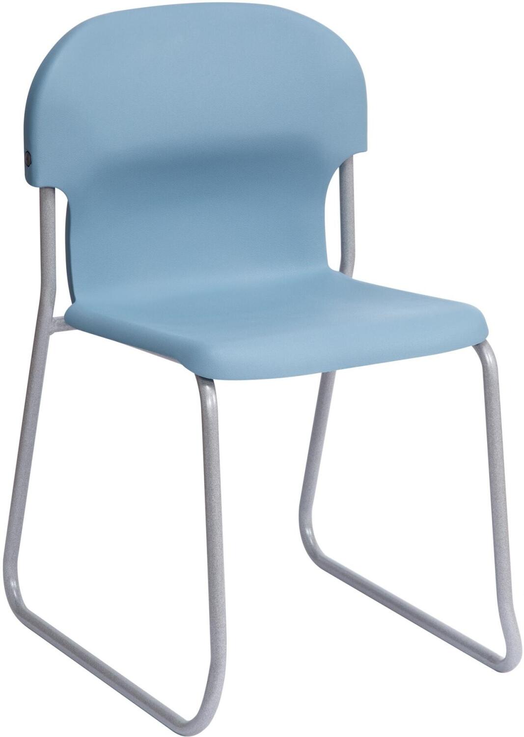 Metalliform Chair 2000 Skidbase - Durable, Stackable, Age 11-14 ...