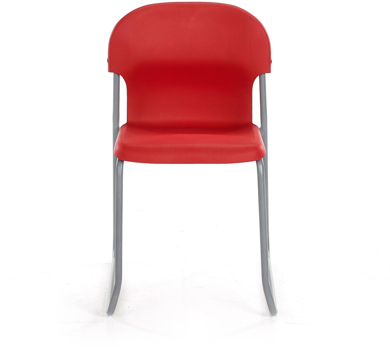 Metalliform Chair 2000 Skidbase - Durable, Stackable, Age 11-14 ...
