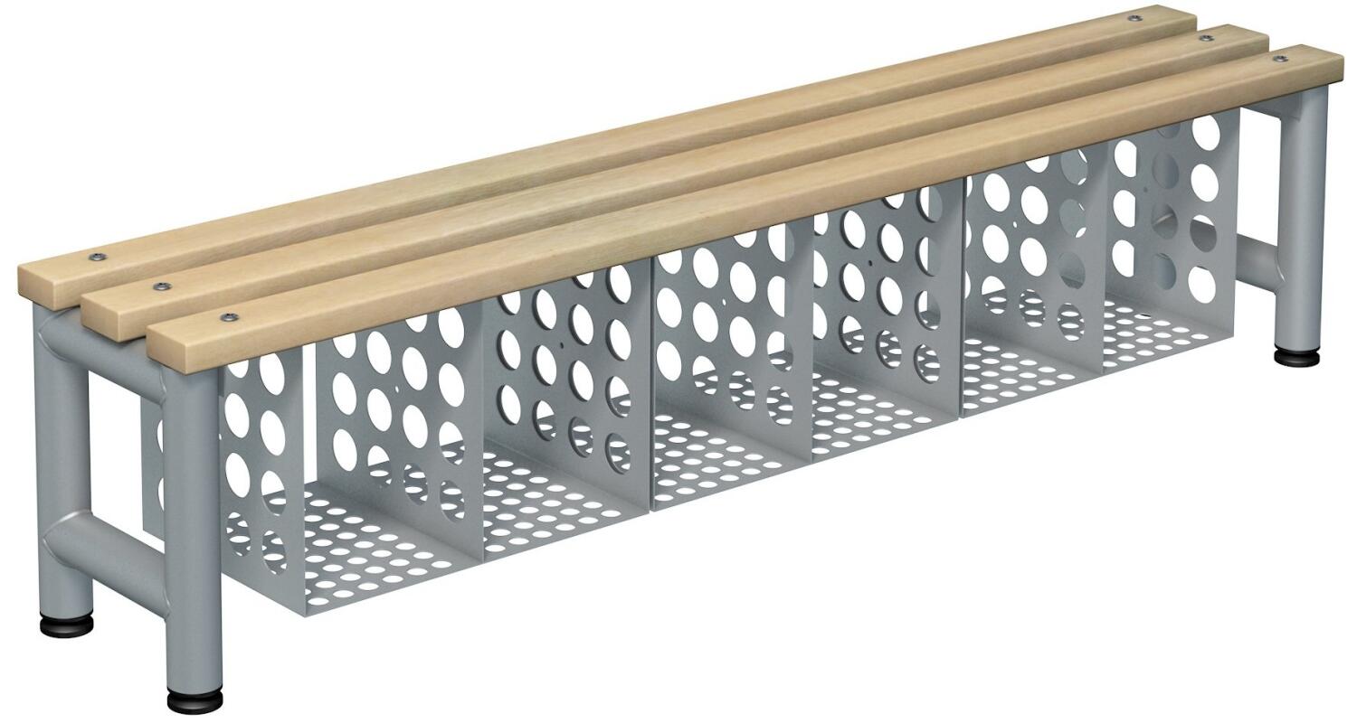 Probe Cloakroom Modular Storage/Shoe Basket - 6 Compartments - Office ...