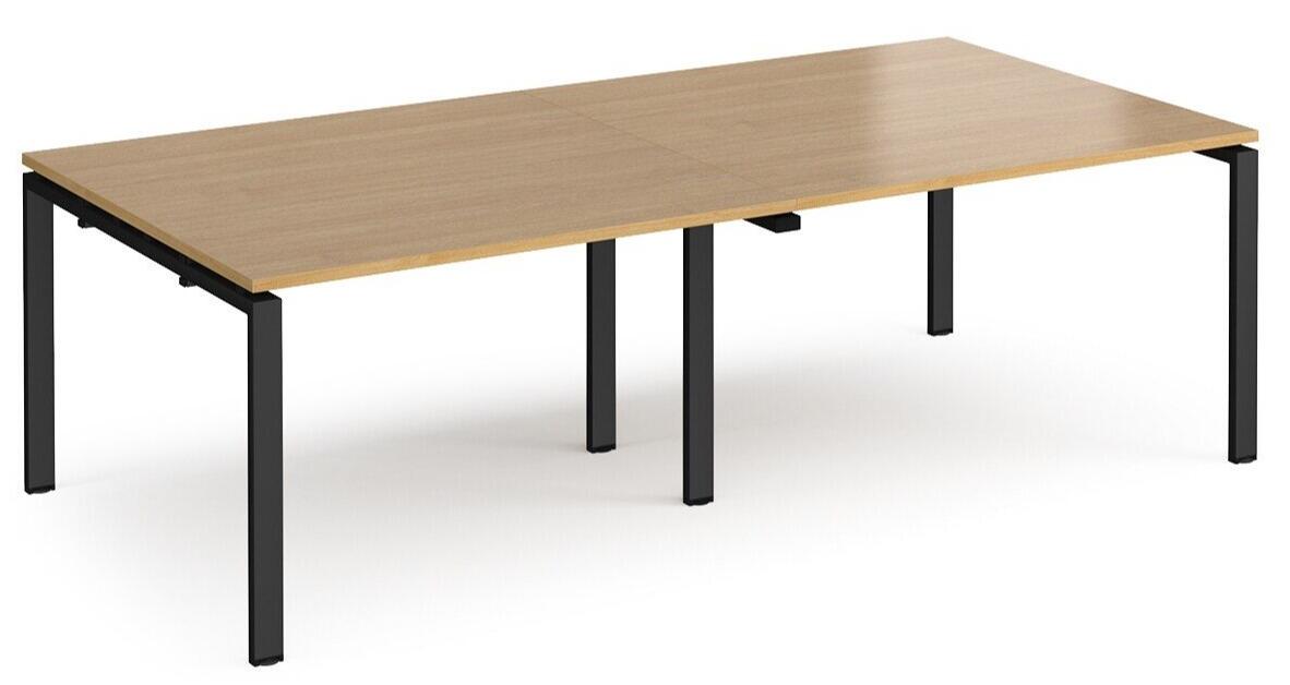 Adapt Rectangular Boardroom Table 2400 x 1200mm by Dams - Office ...