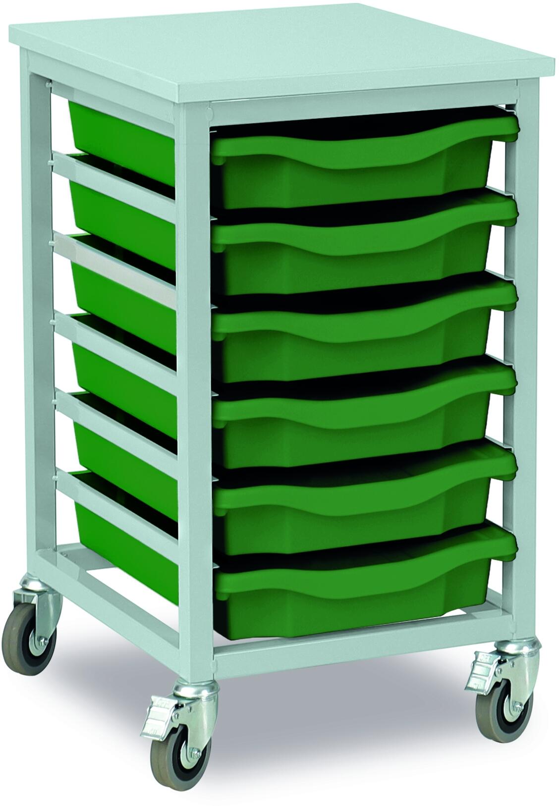 Monarch Metal Tray Unit - 6 Trays - Office Furniture Direct