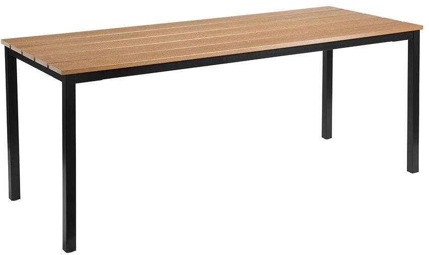 EKO 4 Leg Rectangular Dining Table - 1800 x 690mm - Office Furniture Direct