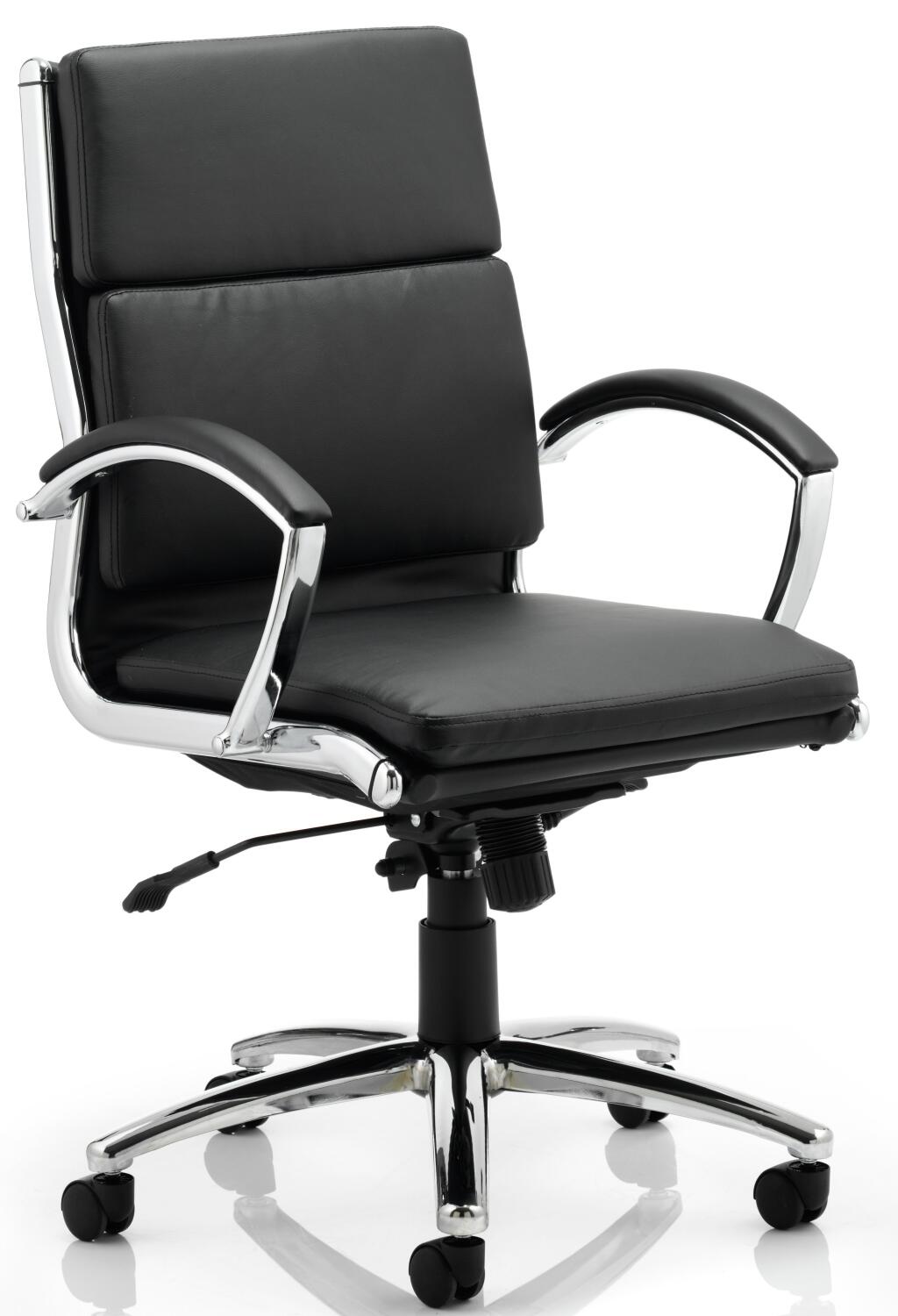 Dynamic Classic Medium Back Bonded Leather Executive Chair - Office ...
