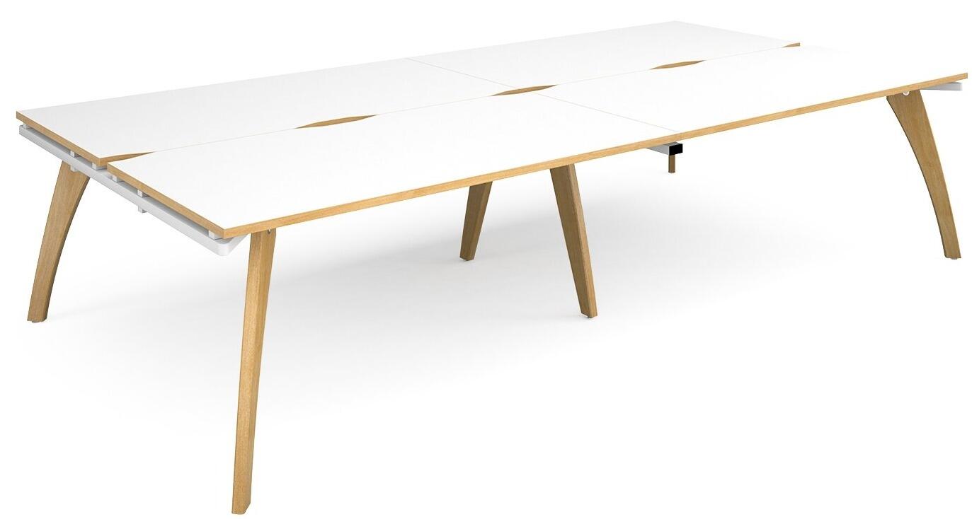 Fuze Triple Back To Back Desks - Perfect for Modern Offices - Office ...