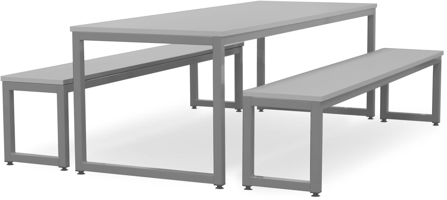 Skalmö Endura Dining Set - 2200mm - Office Furniture Direct