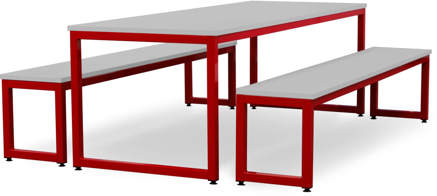 Skalmö Endura Dining Set - 2200mm Width - Office Furniture Direct