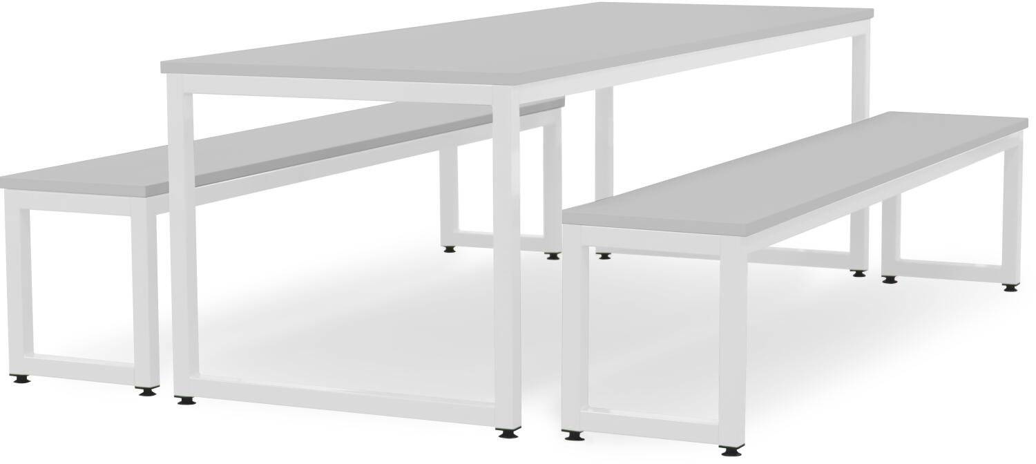 Skalmö Endura Dining Set - 2200mm Width - Office Furniture Direct