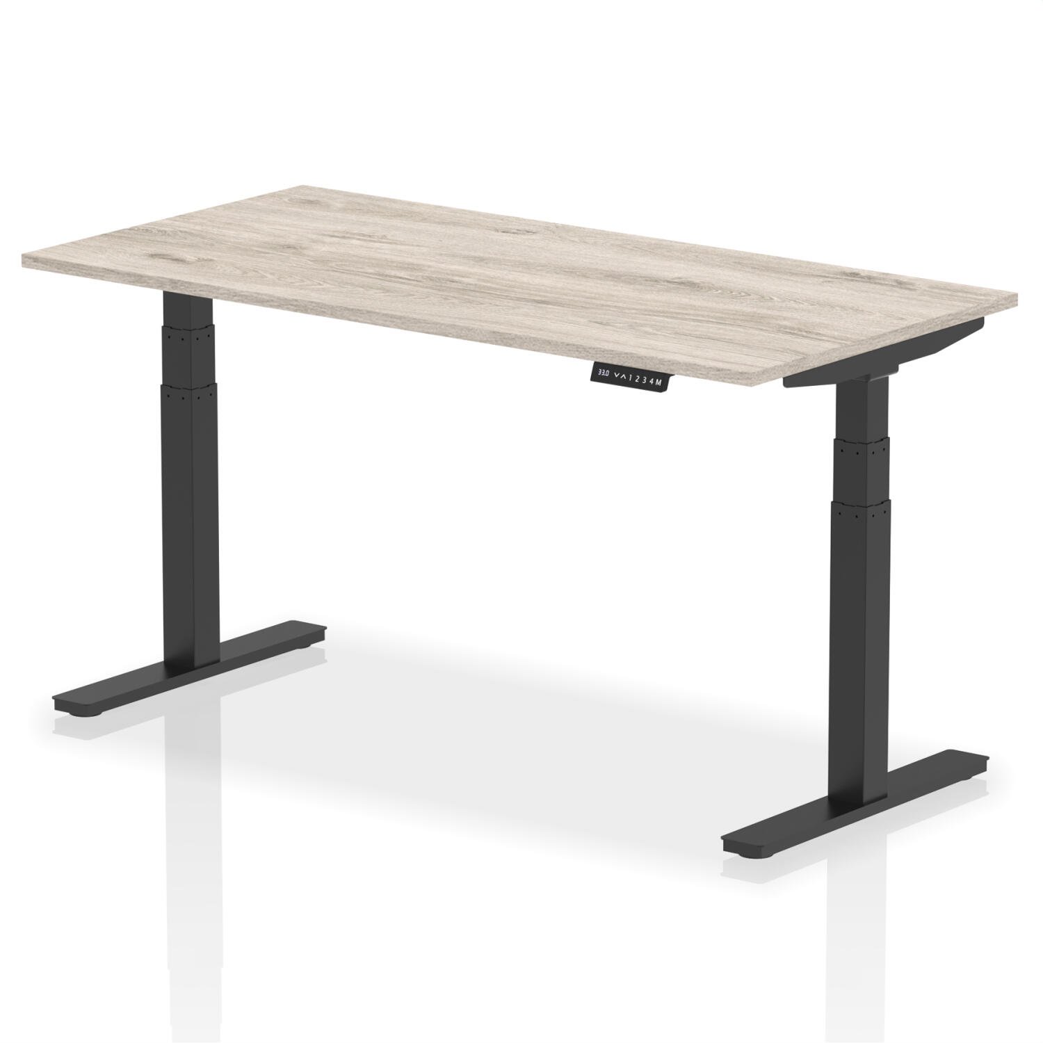 Dynamic Air Rectangular Height Adjustable Desk 1600mm x 800mm