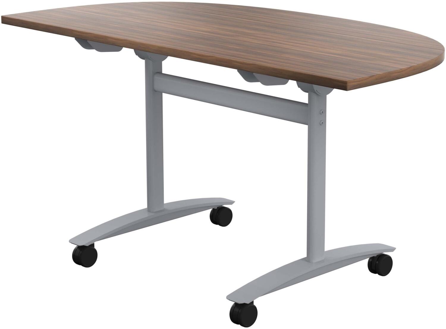 TC One Tilting D-End Table - Premium Flip-Top Mobile Table - Office ...