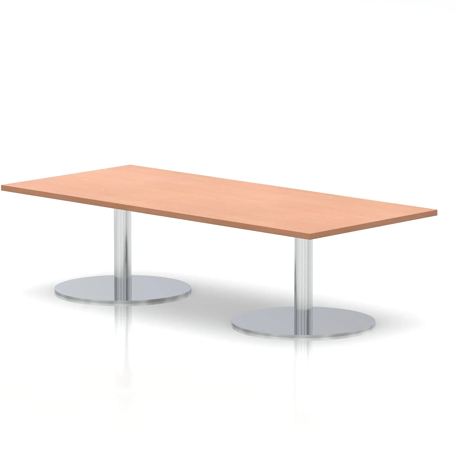 Dynamic Italia Rectangular Table 475mm High - Office Furniture Direct