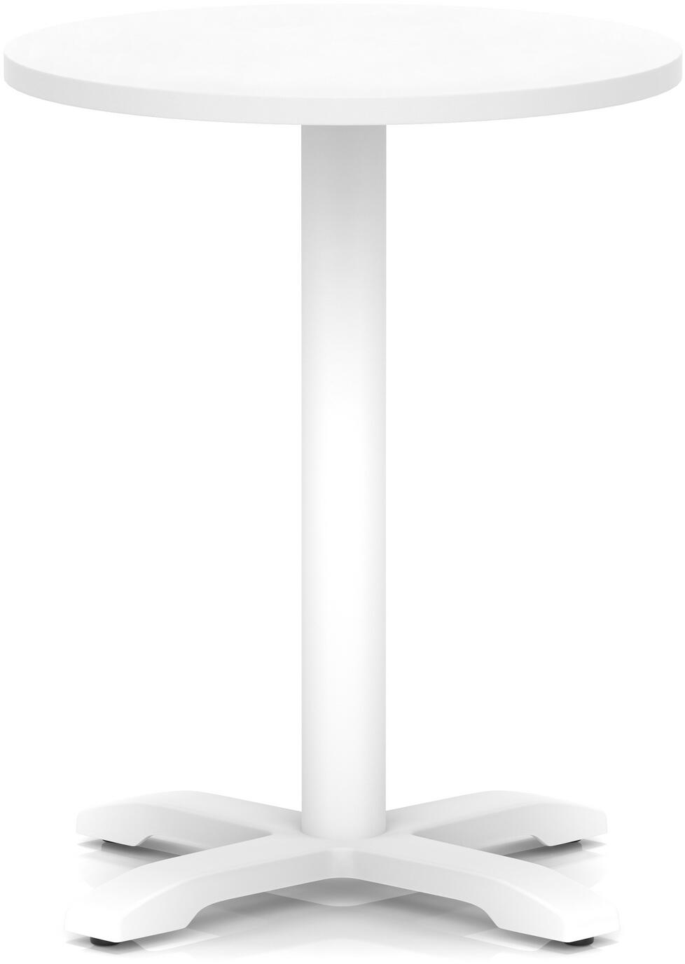 Dynamic Italia 600mm Round Poseur Table with Leg Cross Base -750mm ...