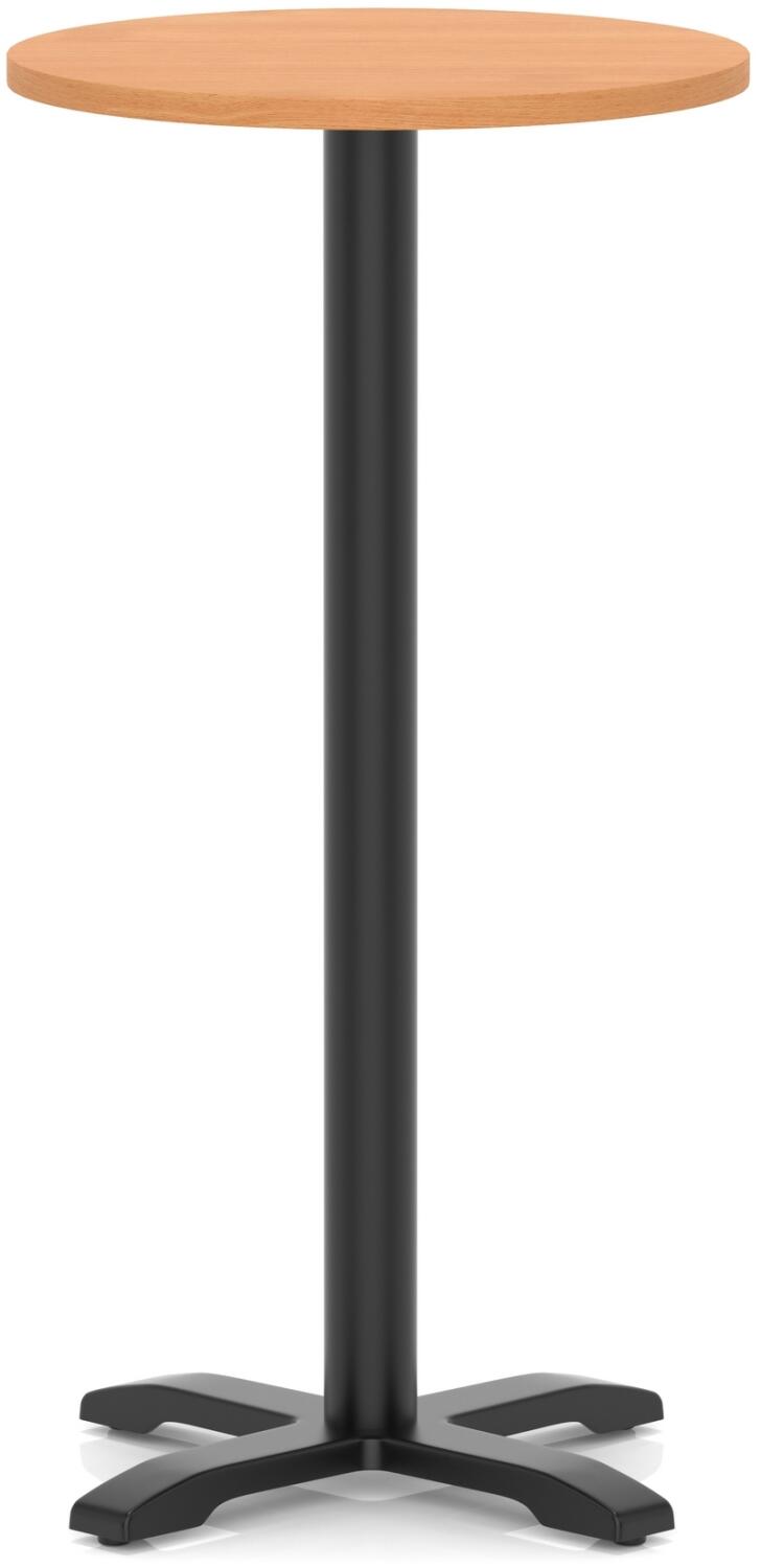 Dynamic Italia 600mm Round Poseur Table with Leg Cross Base -1170mm ...