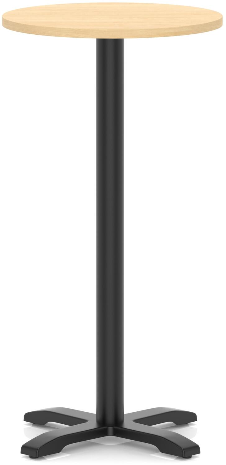 Dynamic Italia 600mm Round Poseur Table with Leg Cross Base -1170mm ...