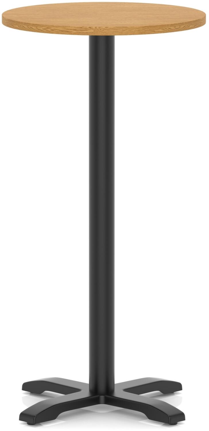 Dynamic Italia 600mm Round Poseur Table with Leg Cross Base -1170mm ...