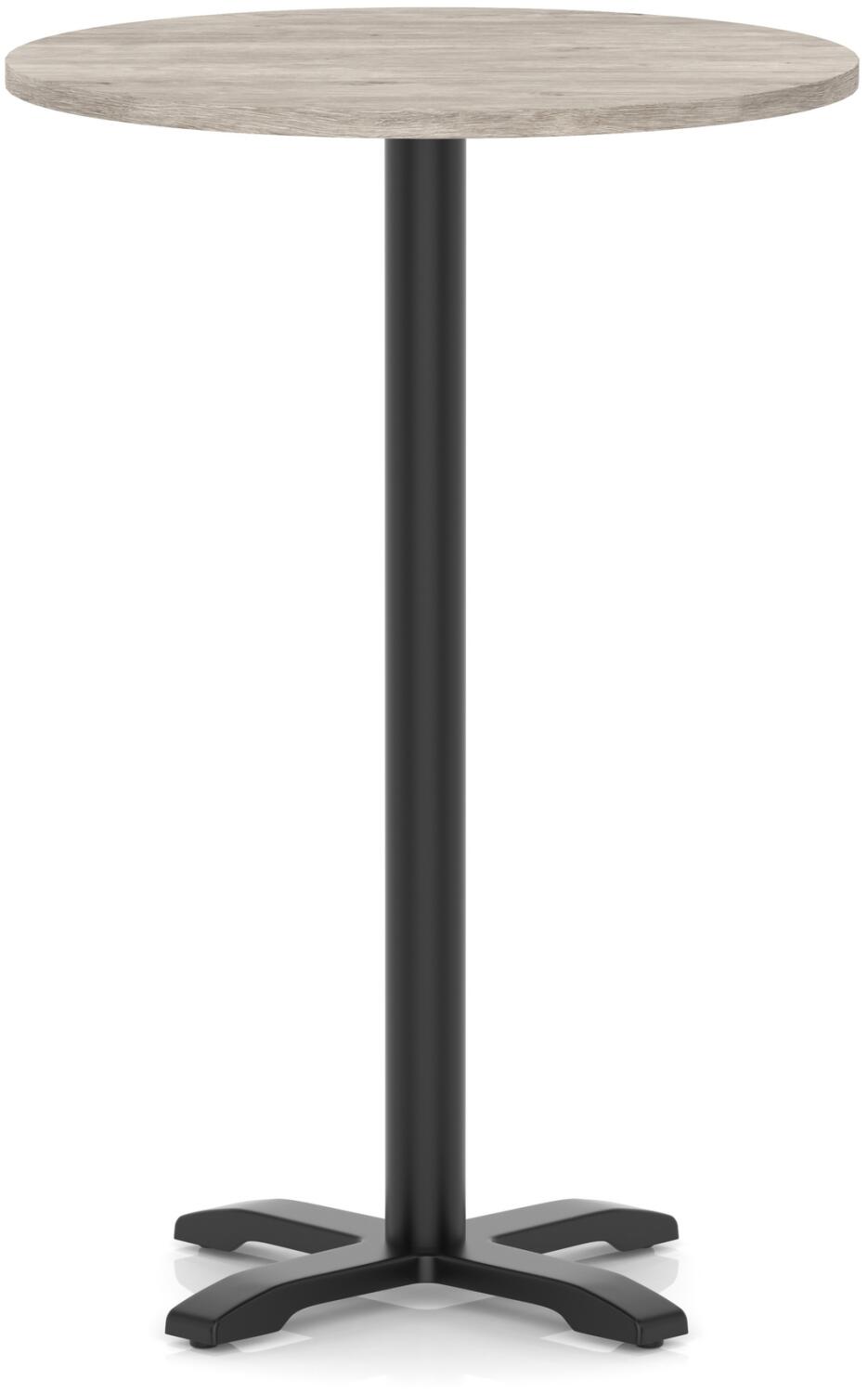 Dynamic Italia 800mm Round Poseur Table with Leg Cross Base -1170mm ...
