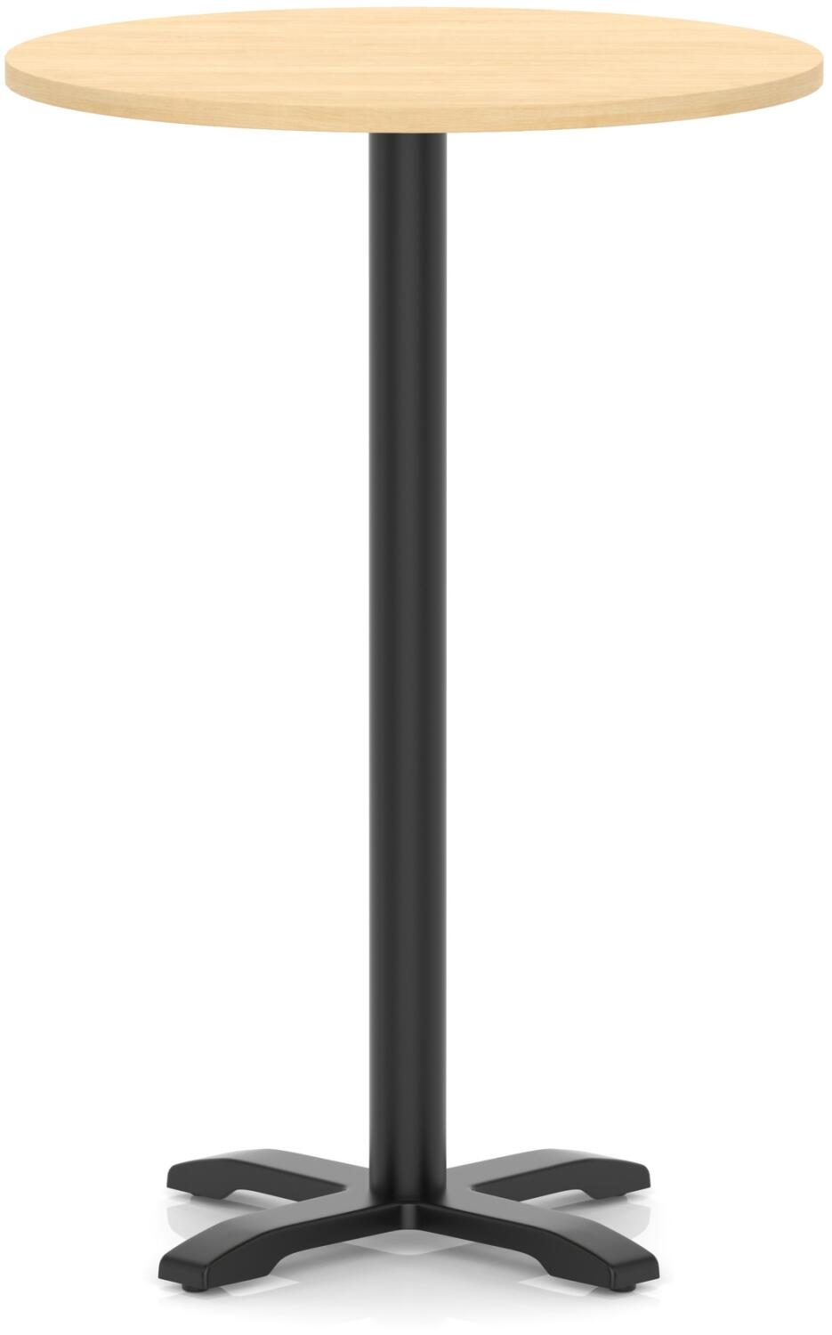 Dynamic Italia 800mm Round Poseur Table with Leg Cross Base -1170mm ...