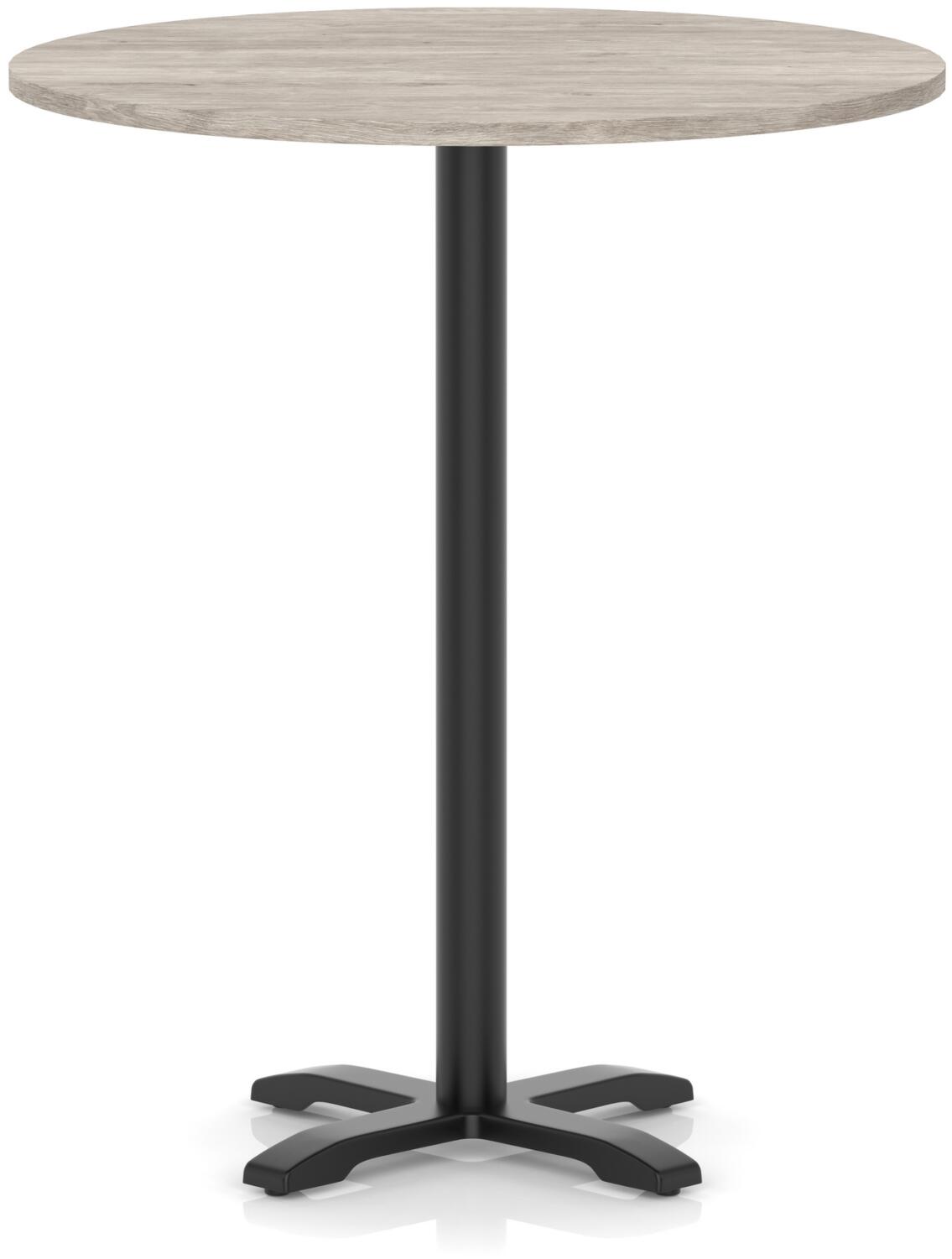 Dynamic Italia 1000mm Round Poseur Table with Leg Cross Base -1170mm ...