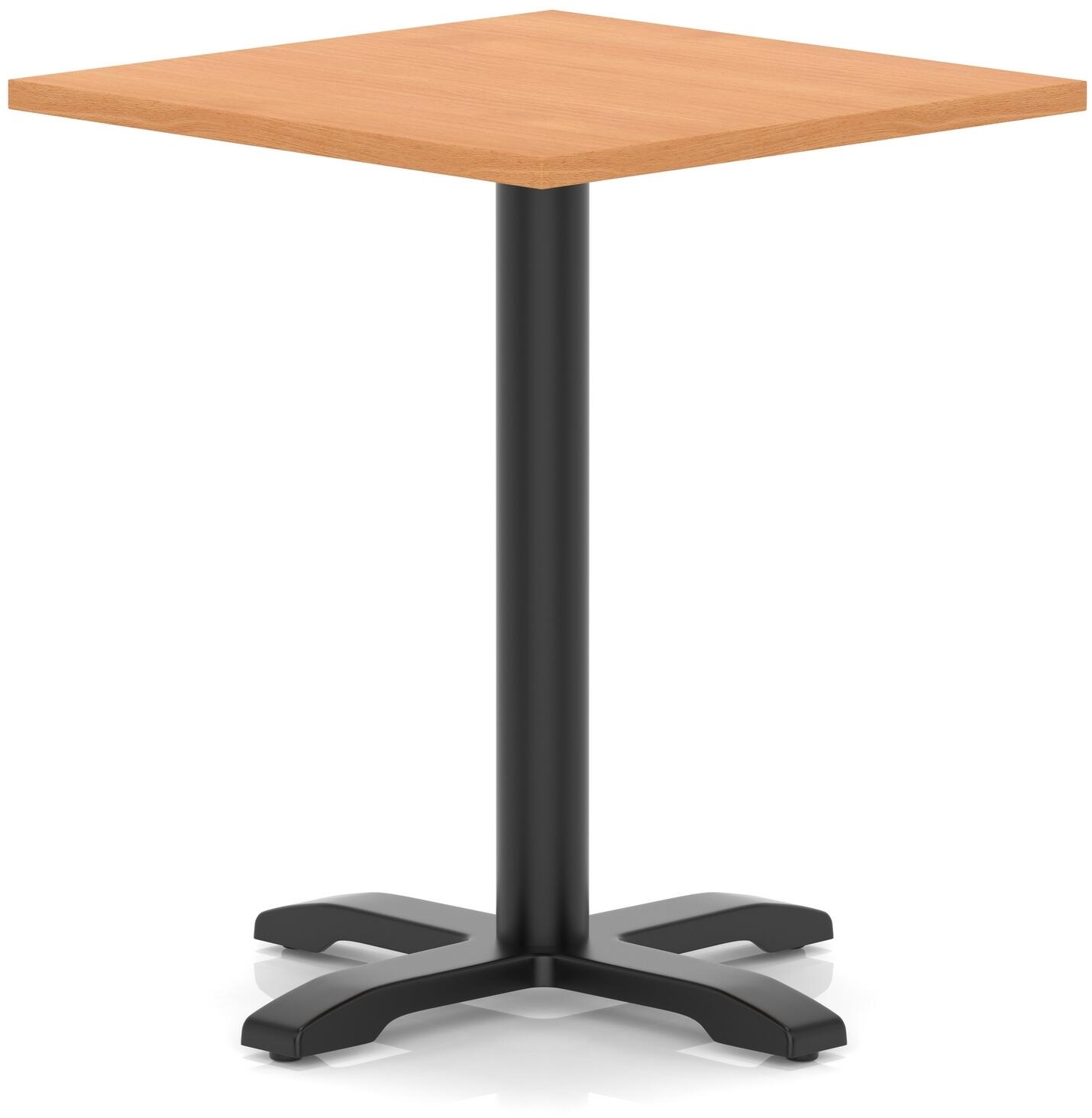 Dynamic Italia 800mm Square Poseur Square Table with Leg Cross Base ...