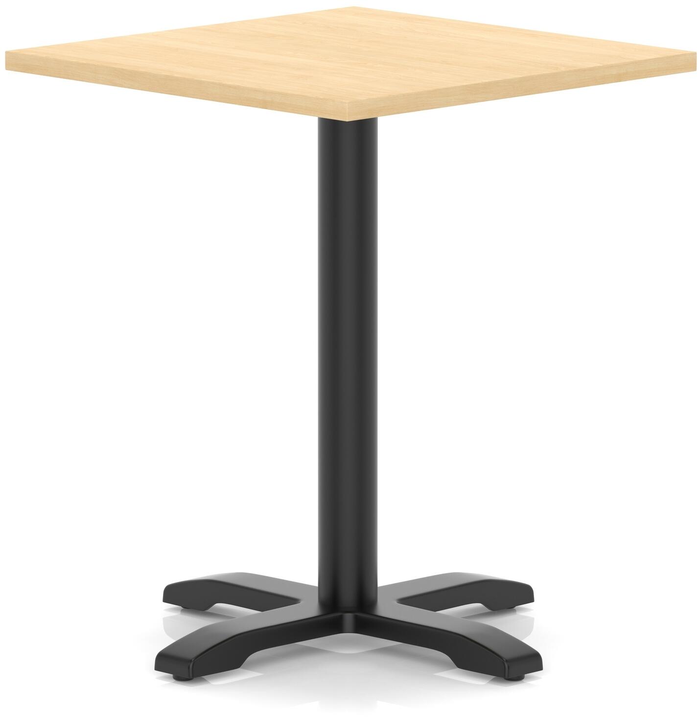 Dynamic Italia 800mm Square Poseur Square Table with Leg Cross Base ...