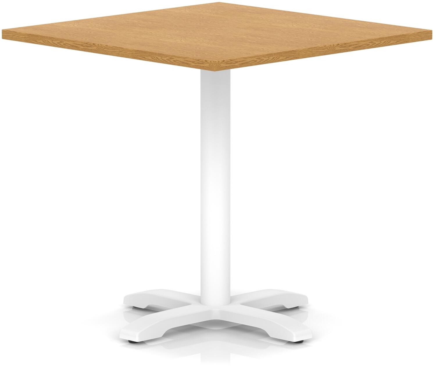 Dynamic Italia 1000mm Square Poseur Table with Leg Cross Base - 750mm ...