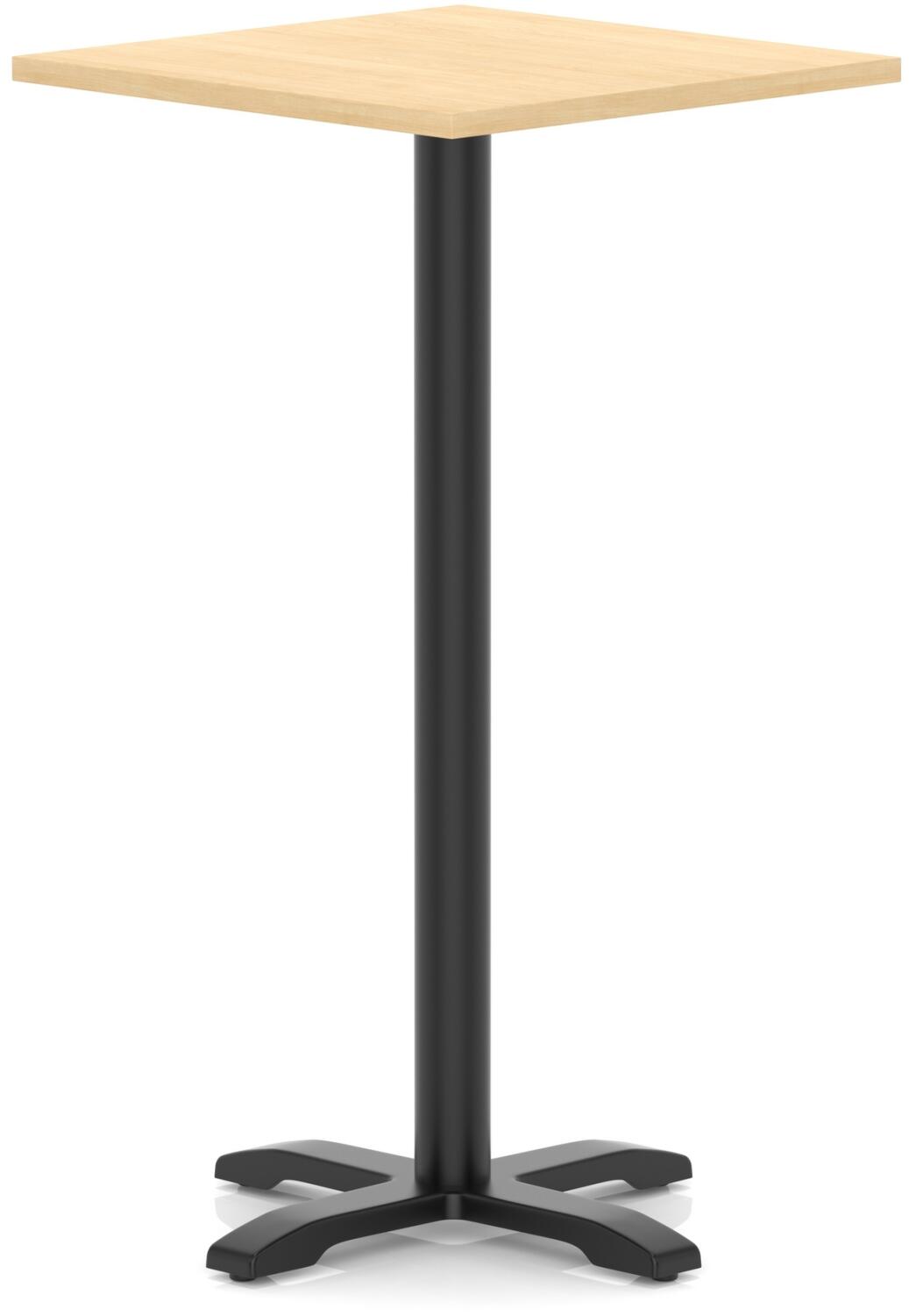 Dynamic Italia 800mm Square Poseur Square Table with Leg Cross Base ...