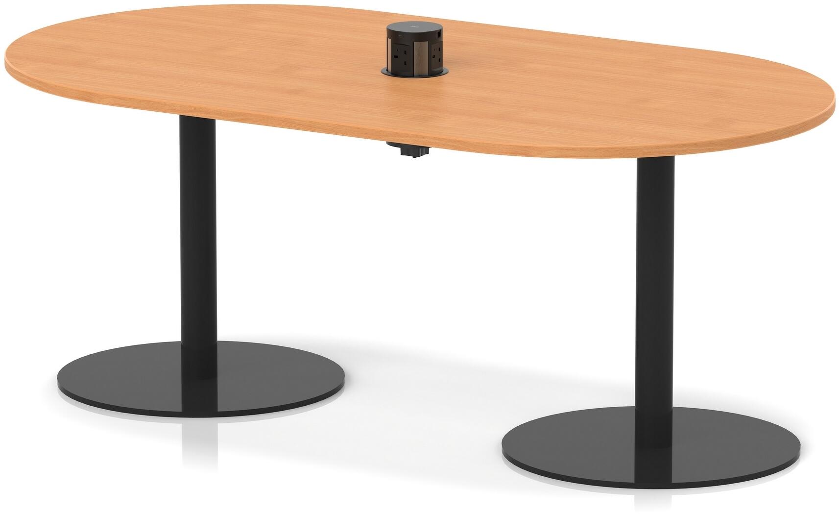 Dynamic Italia Volta Poseur Boardroom Table With Pop-up Power Module ...