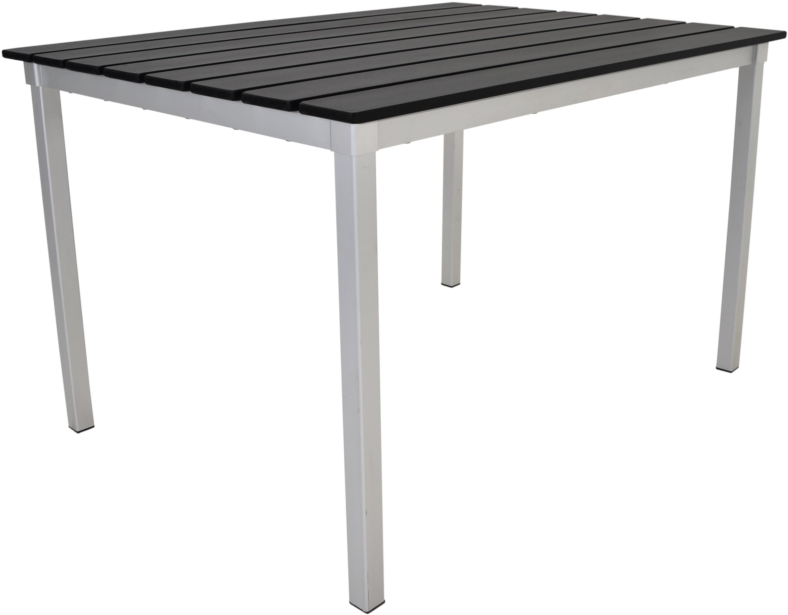 Gopak Enviro Eco Jet Black Outdoor Table - 1250mm x 900mm - Office ...