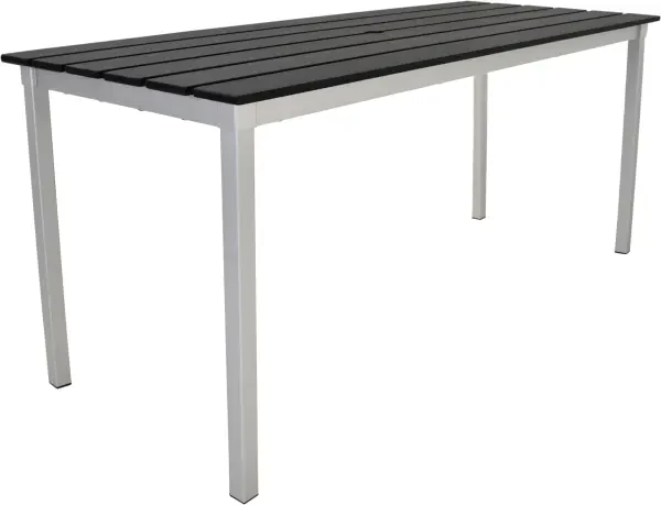 Gopak Enviro Eco Jet Black Outdoor Table - 1800mm x 900mm - Office ...