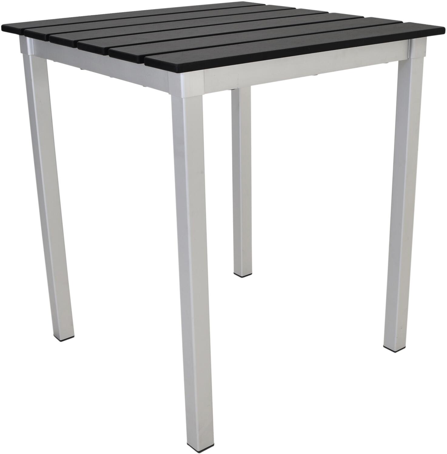 Gopak Enviro Eco Jet Black Outdoor Table - 675mm x 675mm - Office ...