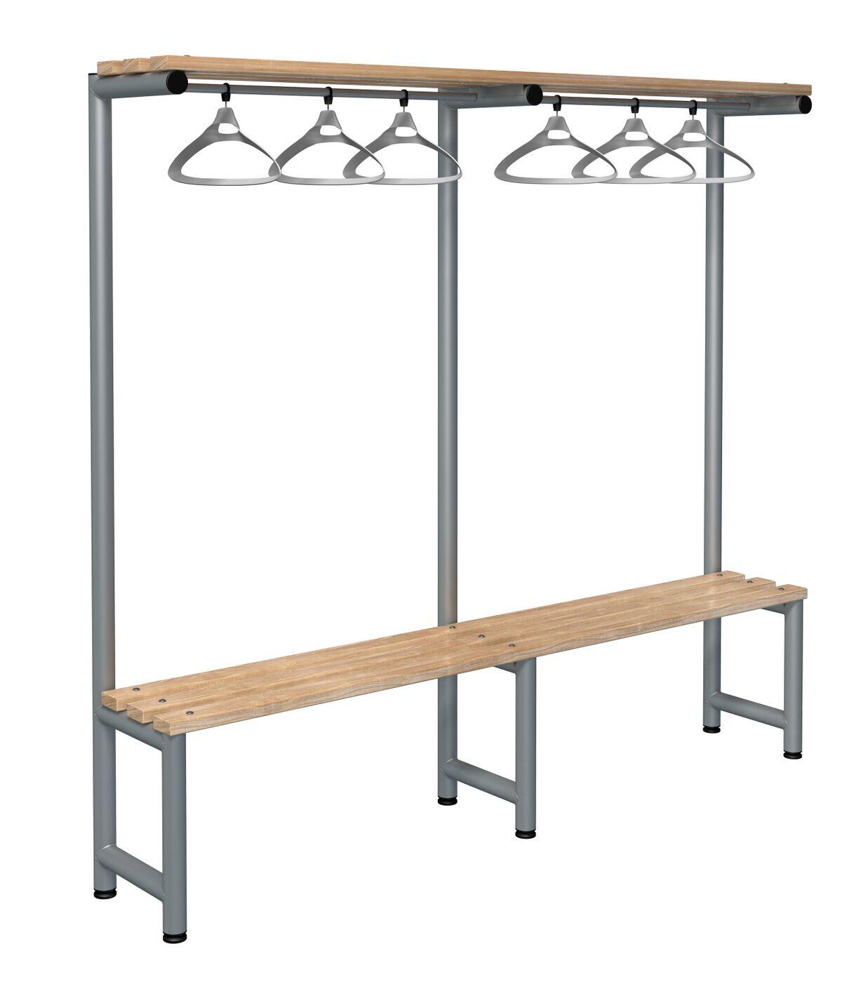 Probe Cloakroom Single Sided Overhead Hanging Bench - Easy Install ...