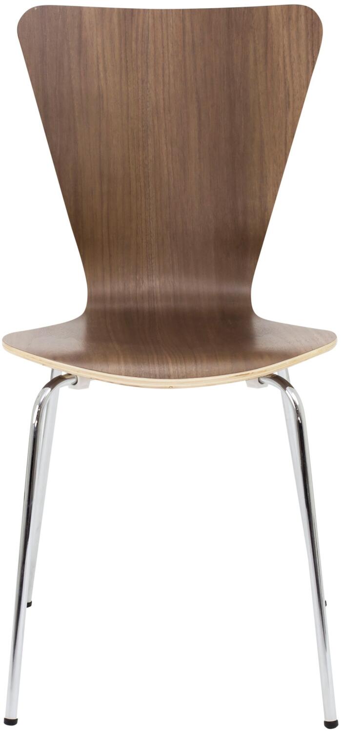 TC Picasso Walnut Chair - Wooden Stacking Chair for Bistros & Cafes ...