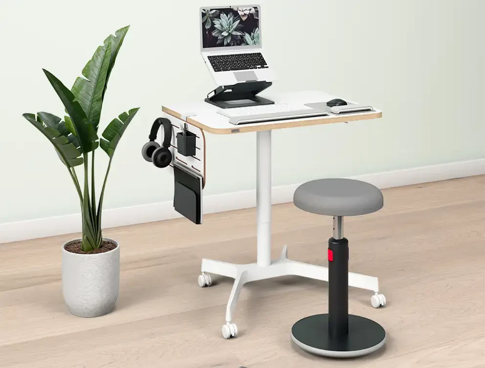 Leitz Ergo Compact Workstation Pro - Work Anywhere - Office Furniture Direct