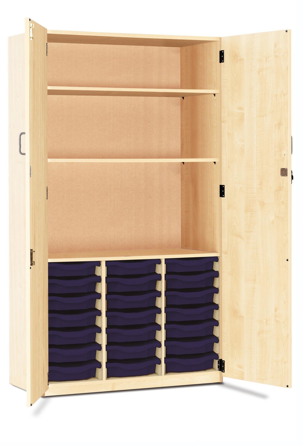 Monarch 21 Tray Storage Cupboard - Lockable, Durable, Customizable ...