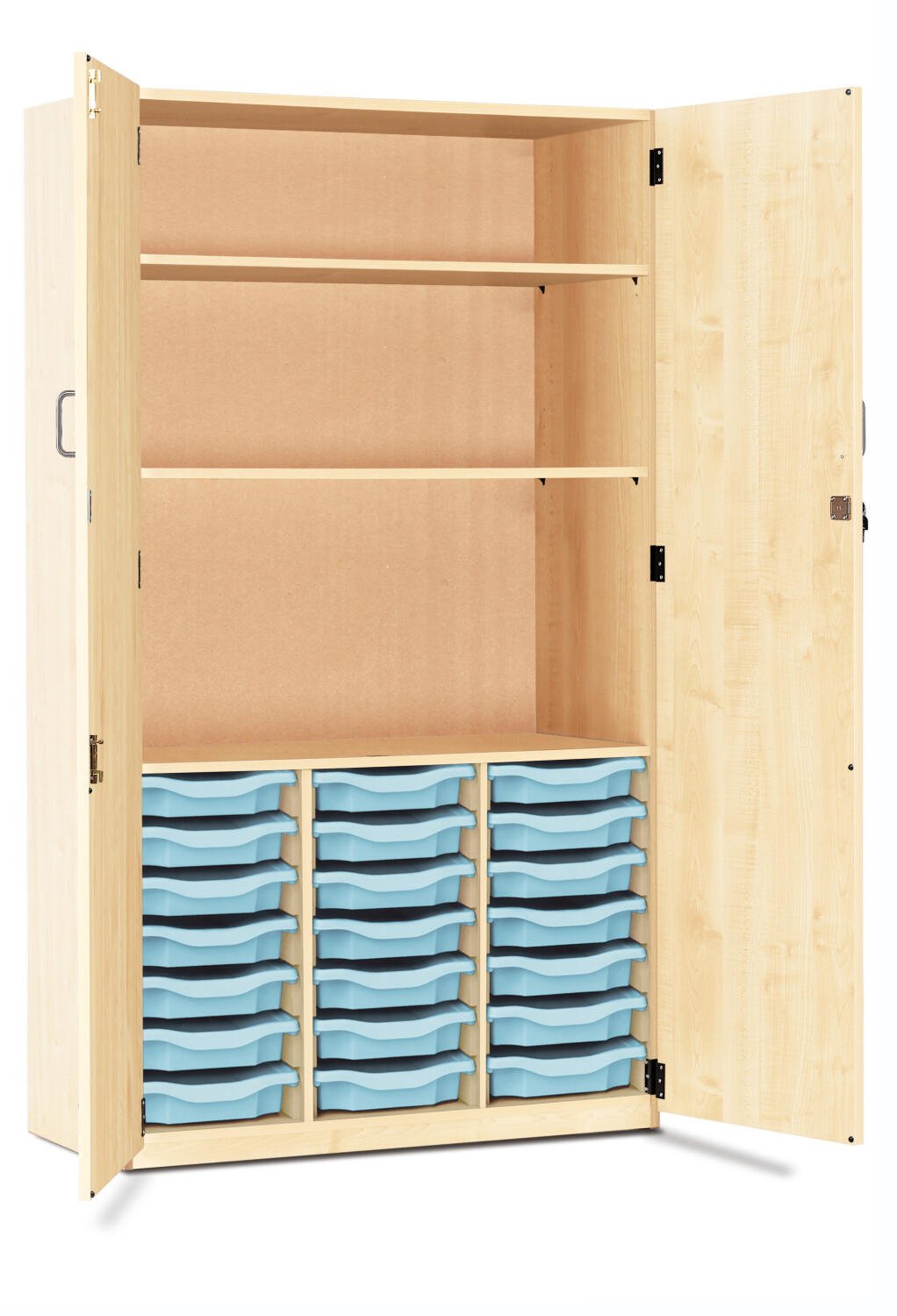 Monarch 21 Tray Storage Cupboard - Lockable, Durable, Customizable ...