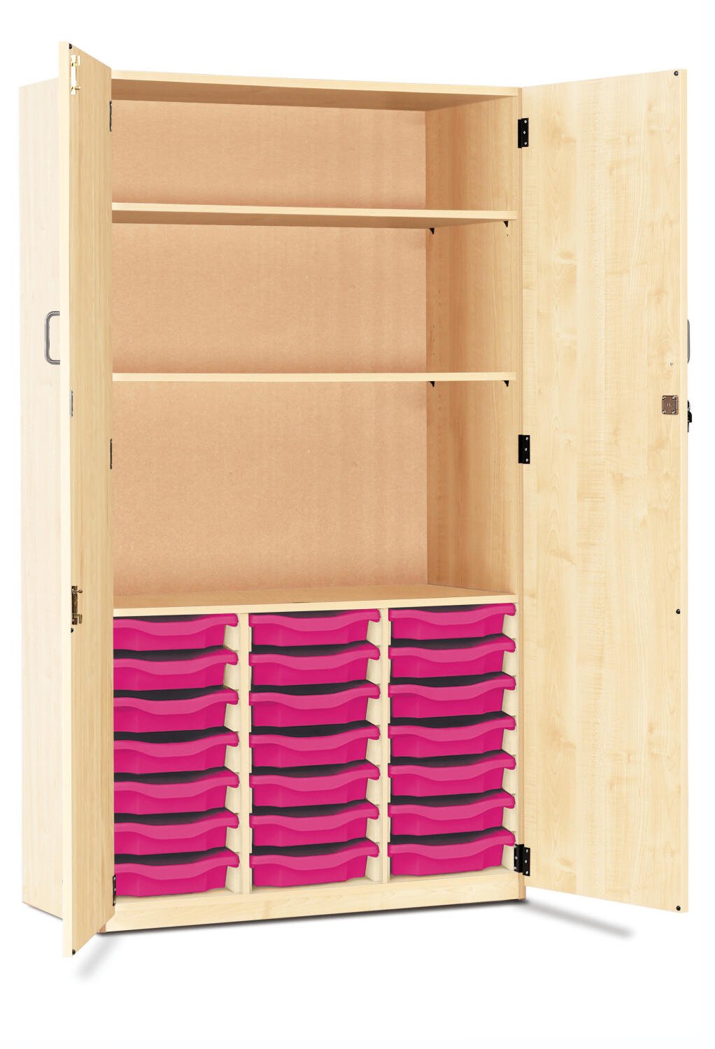 Monarch 21 Tray Storage Cupboard - Lockable, Durable, Customizable ...