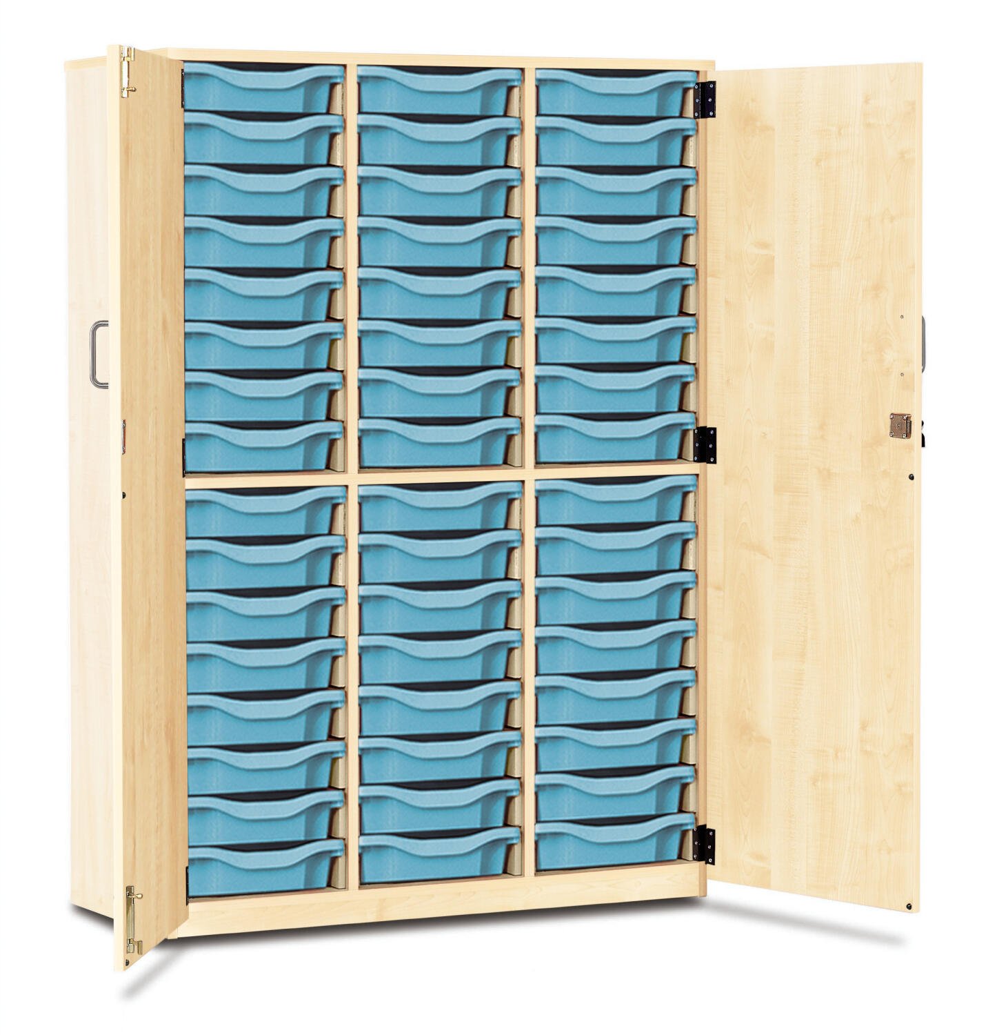 Monarch 48 Tray Storage Cupboard - Secure & Customizable for Schools ...