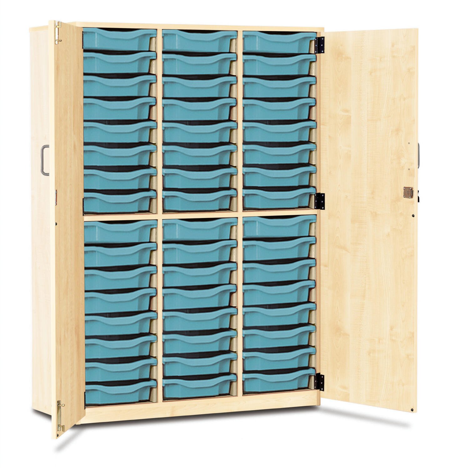 Monarch 48 Tray Storage Cupboard - Secure & Customizable for Schools ...