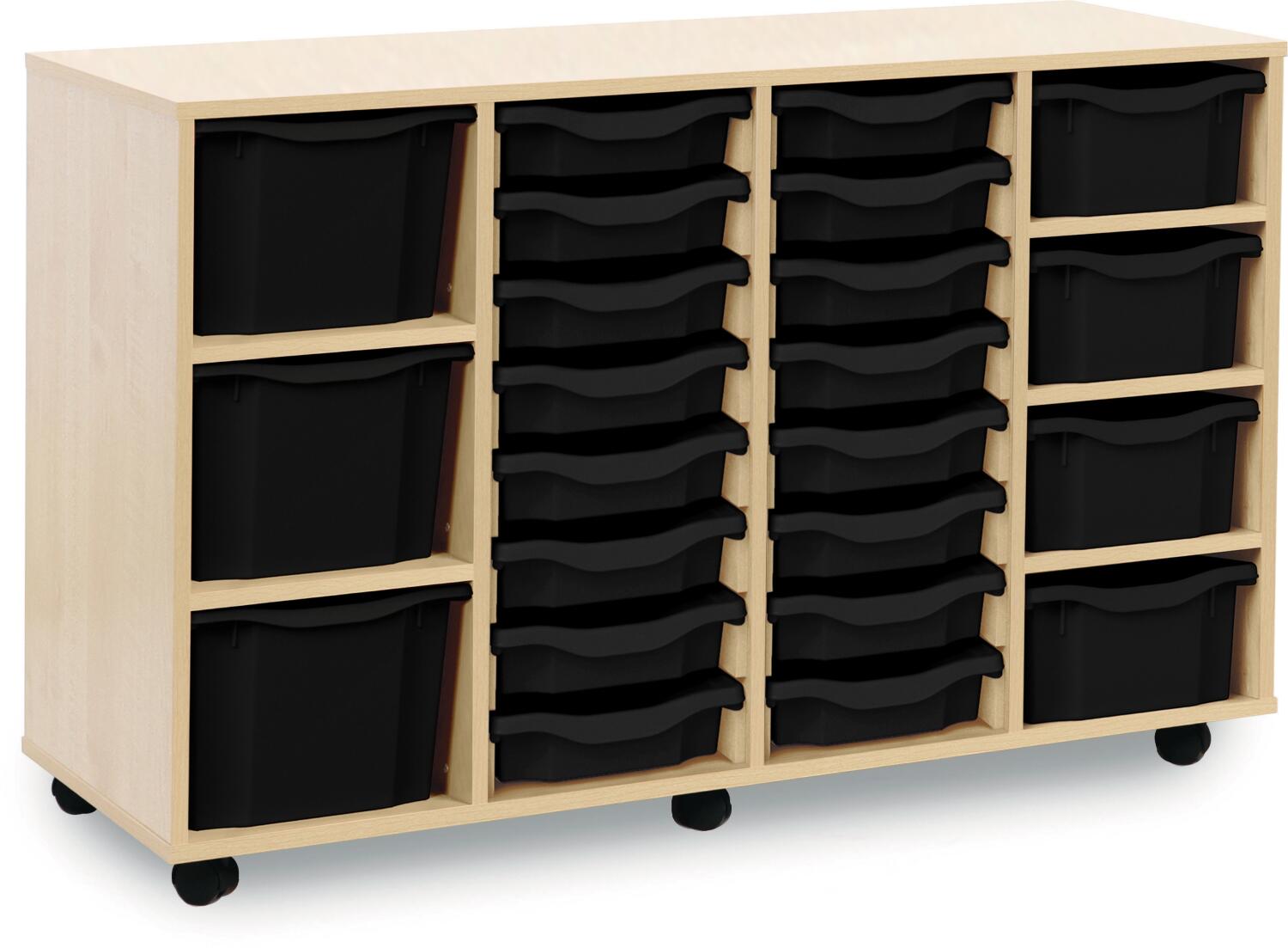 Monarch Classic Tray Storage Unit for Schools and Colleges - Office ...
