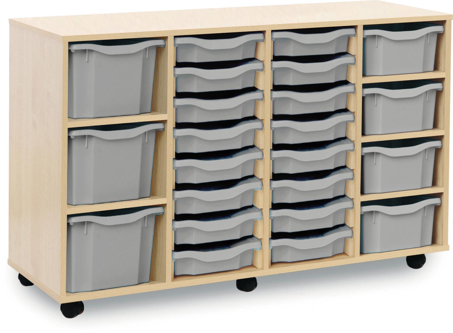Monarch Classic Tray Storage Unit for Schools and Colleges - Office ...