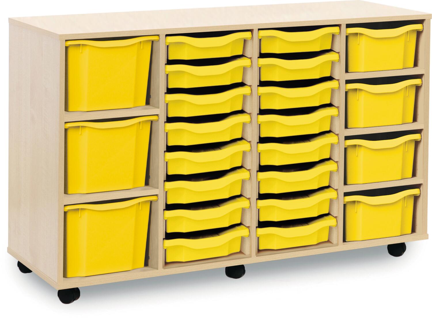 Monarch Classic Tray Storage Unit for Schools and Colleges - Office ...