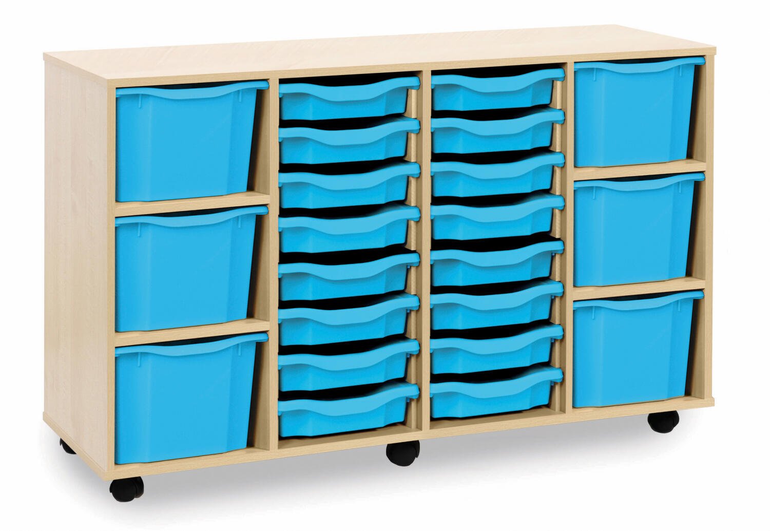Monarch Classic Tray Storage Unit for Schools and Colleges - Office ...